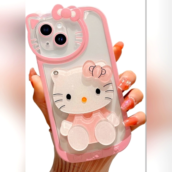 Cell Phones & Accessories | Hello Kitty Iphone 14 Case With Mirror ...